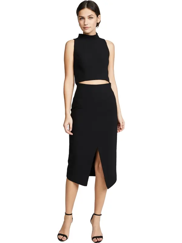 Black Halo Juma Two-piece Dress - Black