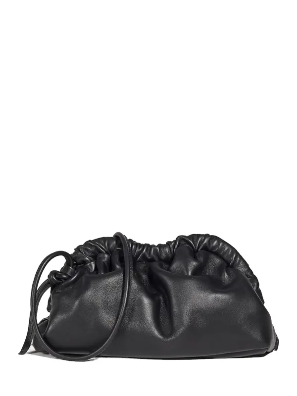 MANSUR GAVRIEL Mini Cloud Clutch - Black/flamma