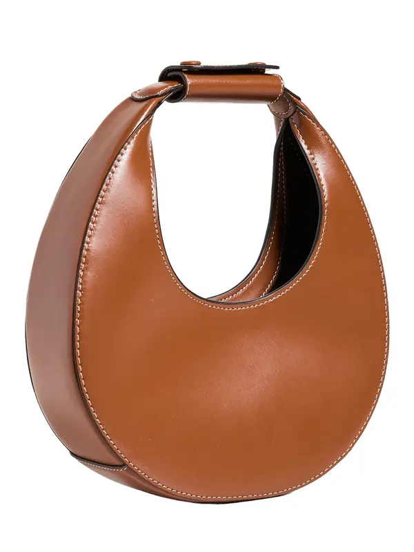 Staud Mini Moon Bag - Tan