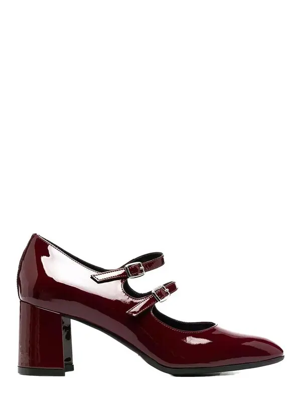 CAREL Alice Patent Leather Pumps - Red