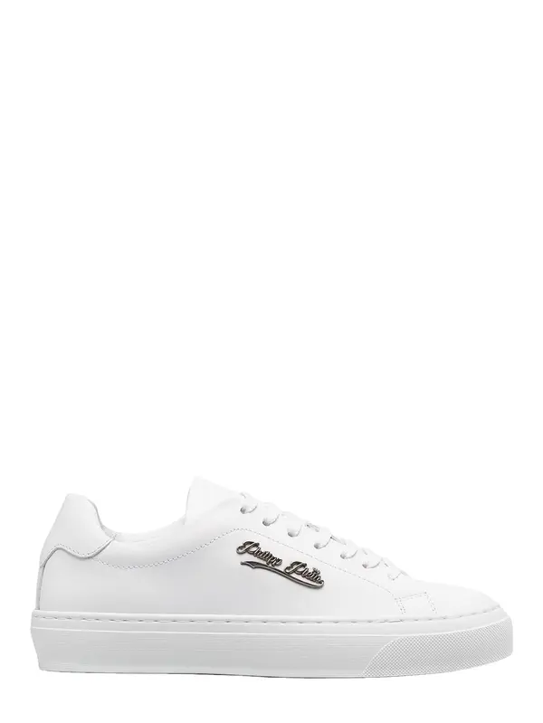 Philipp Plein Signature Low-top Sneakers - White