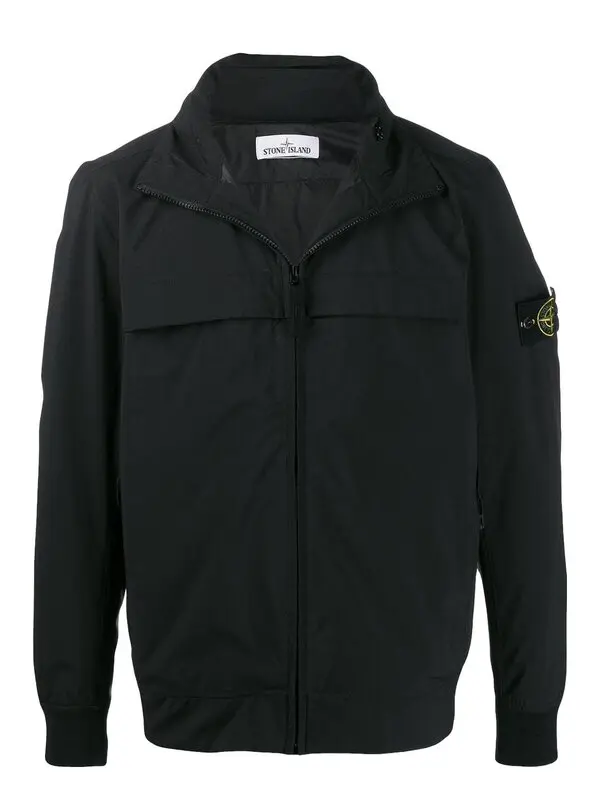 Stone Island Soft Shell-r Jacket - Black