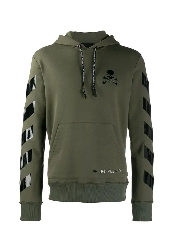 Philipp Plein Statement Hoodie - Green