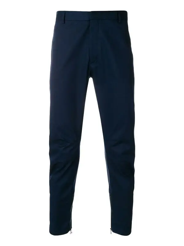 LANVIN Ruched Biker Trousers - Blue