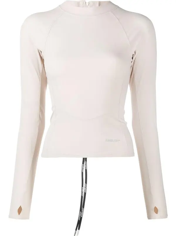 AMBUSH Top With Rear Zip - Neutrals