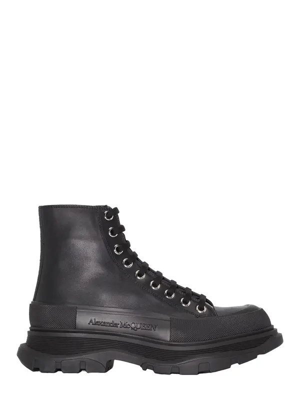 Alexander McQueen Chunky-sole Ankle Boots - Black