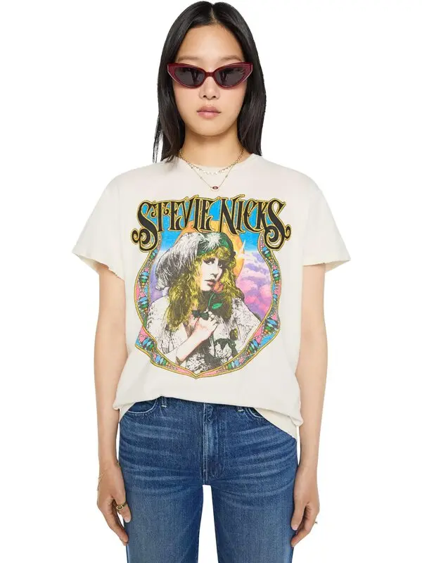 MadeWorn Stevie Nicks T-shirt - White