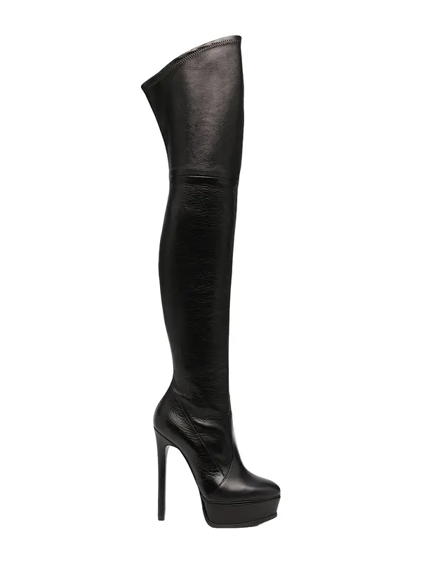 Casadei Over-the-knee Boots - Black