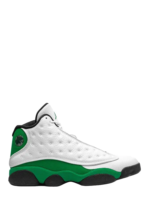 JORDAN Air Retro Lucky Green Sneakers - White