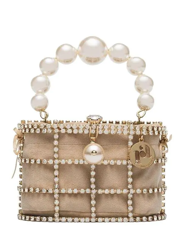 Rosantica Holli Embellished Mini Bag - Metallic
