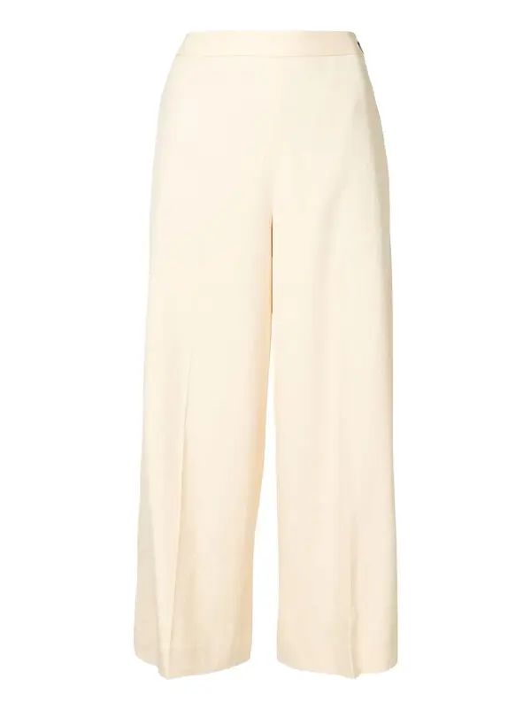 Vince Wide-leg Culottes - Yellow