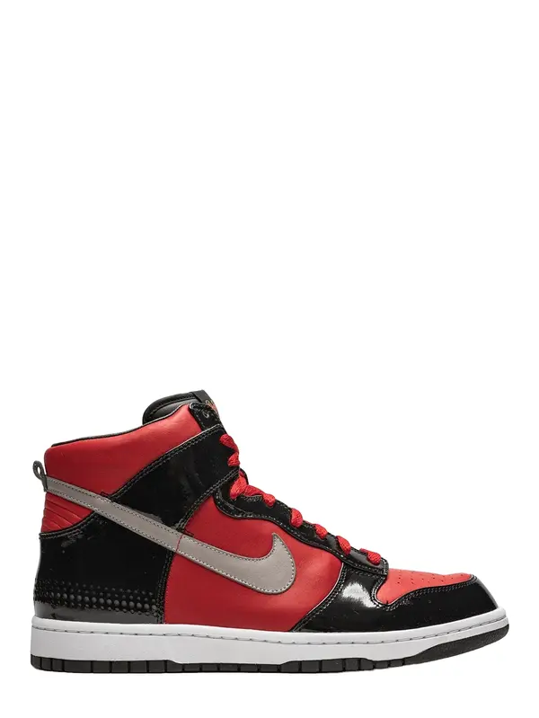 Nike Dunk High Premium Sneakers - Red
