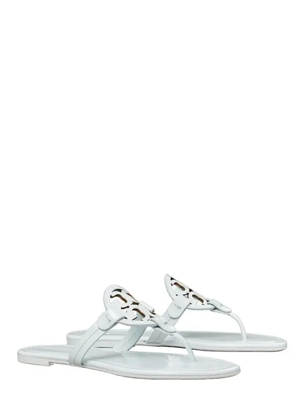 Tory Burch Miller Patent Sandal - Blue Whisper