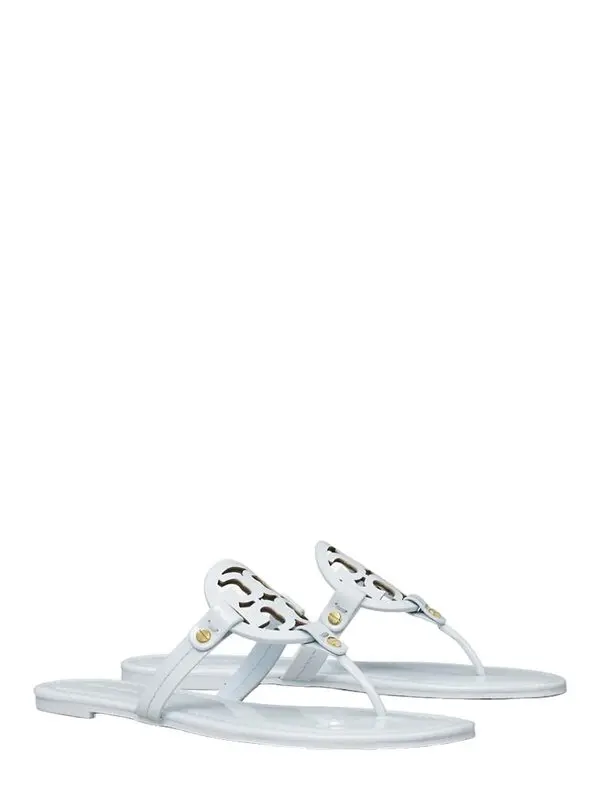 Tory Burch Miller Patent Sandal - Ice Blue