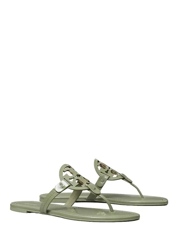 Tory Burch Miller Patent Sandal - Light Jade