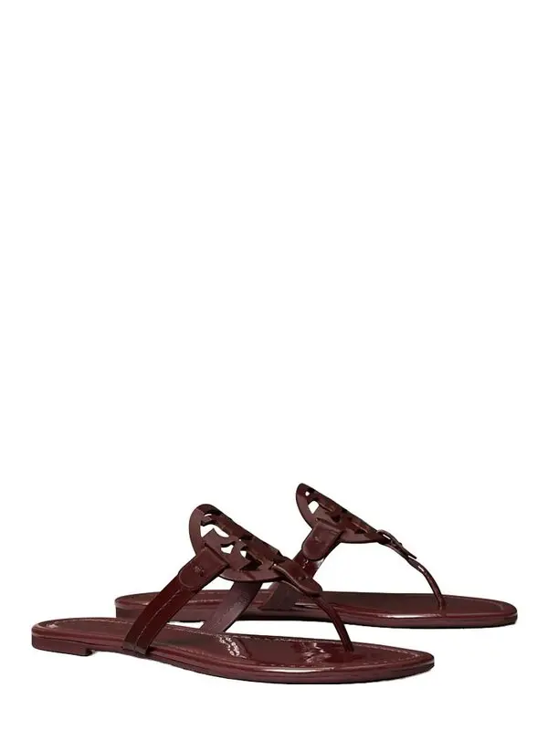 Tory Burch Miller Patent Sandal - Merlot