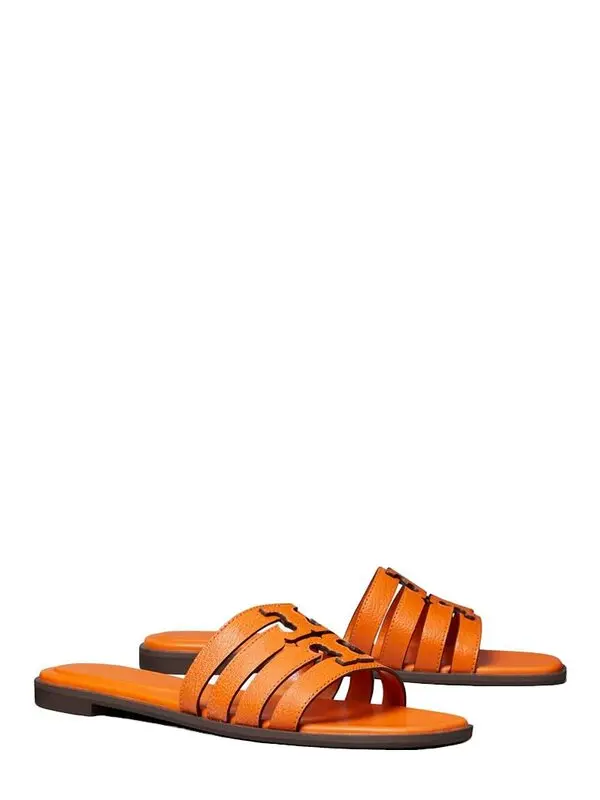 Tory Burch Ines Slides - Orange Citrine/orange Citrine