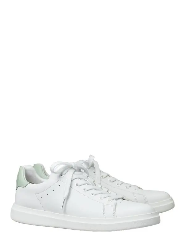 Tory Burch Howell Court Sneaker - Titanium White/mint Chip
