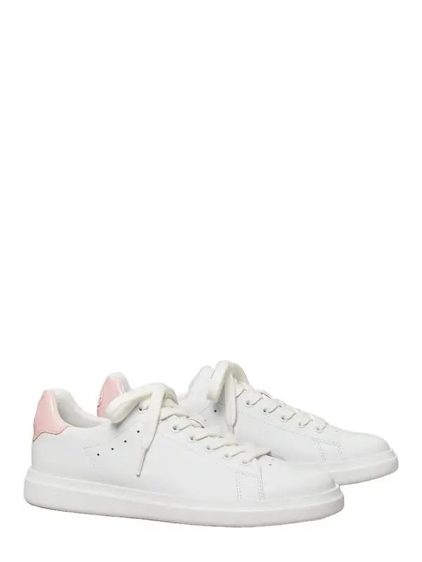 Tory Burch Howell Court Sneaker - Titanium White/petunia