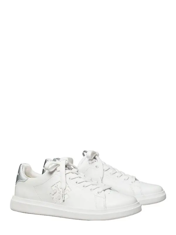Tory Burch Howell Court Sneaker - Titanium White/silver