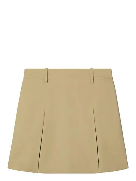 Tory Burch Tech Twill Golf Skirt - Pale Teak