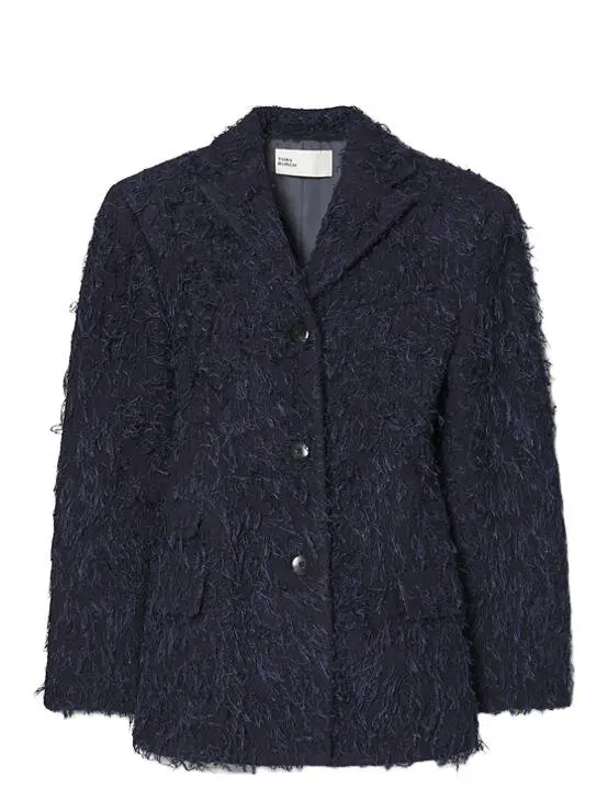 Tory Burch Wool Blazer - Ink