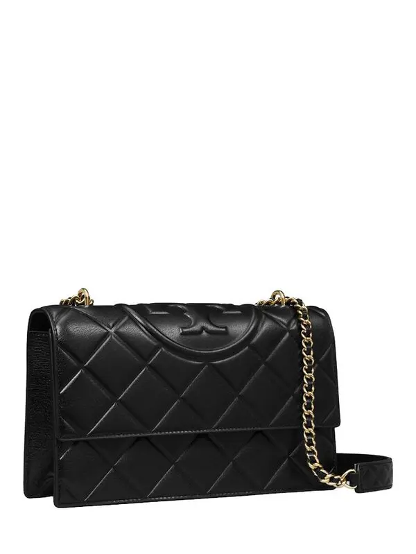 Tory Burch Fleming Shoulder Bag - Black