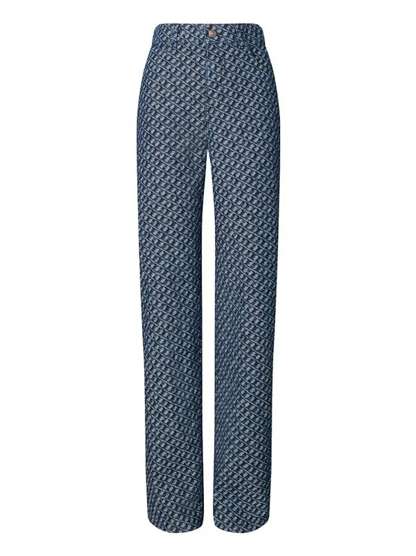 Tory Burch Straight-leg Jean - T Link Stone Wash