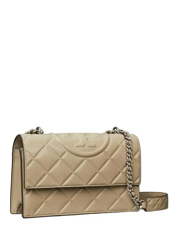 Tory Burch Small Fleming Shoulder Bag - Soft Cement
