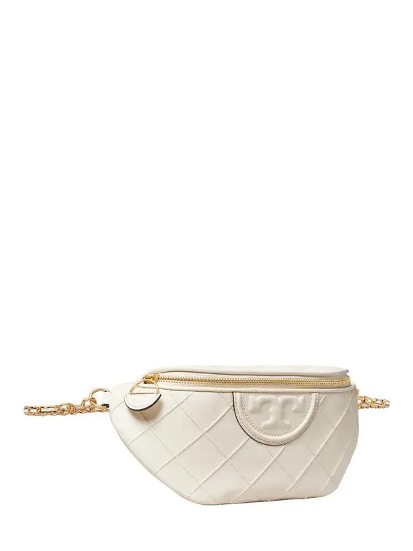 Tory Burch Fleming Soft Belt Bag - Light Cream