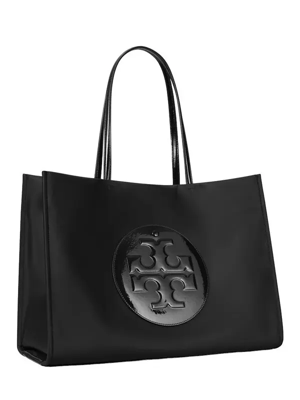 Tory Burch Ella Patent Tote - Black