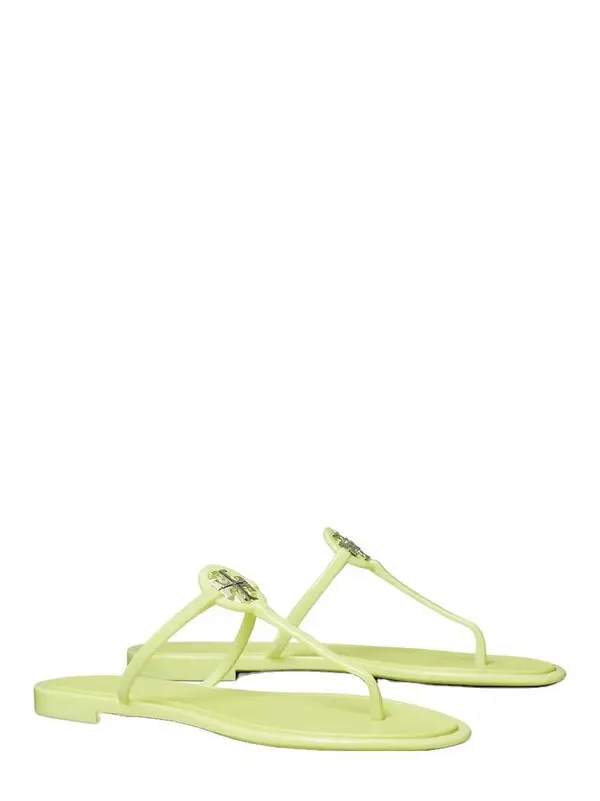 Tory Burch Mini Miller Jelly Sandal - Garden Mint/silver