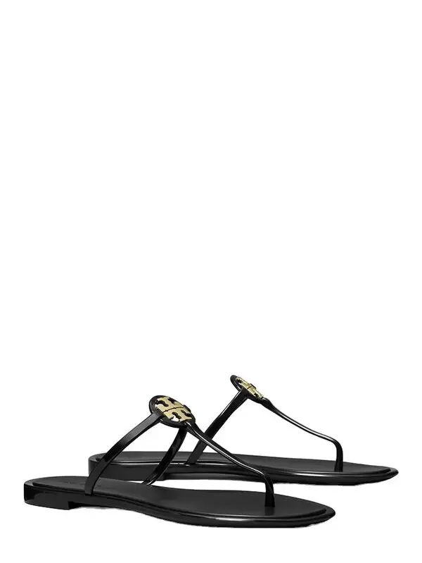 Tory Burch Mini Miller Jelly Sandal - Perfect Black/gold