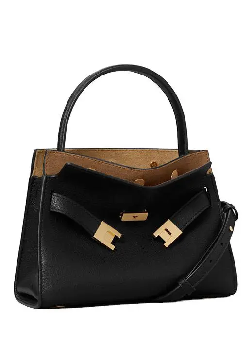 Tory Burch Petite Lee Radziwill Double Bag - Black