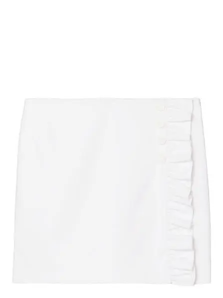 Tory Burch Tech Twill Golf Skort - Snow White