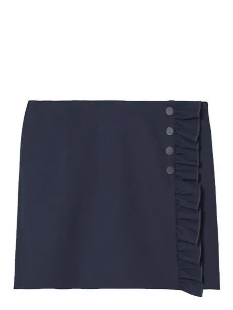 Tory Burch Tech Twill Golf Skort - Tory Navy
