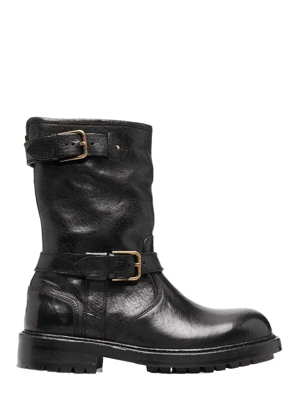 Dolce & Gabbana Biker-style Boots - Black