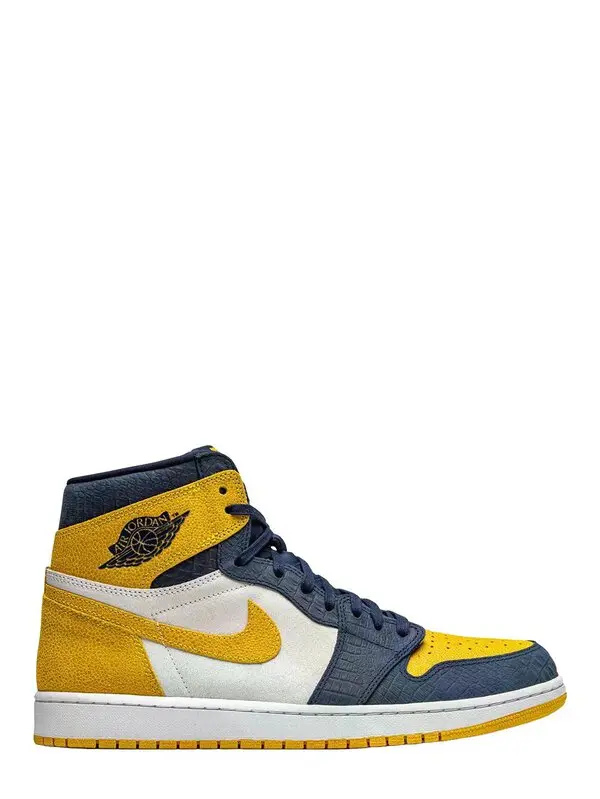 JORDAN Air 1 Retro High Pe Sneakers - Yellow