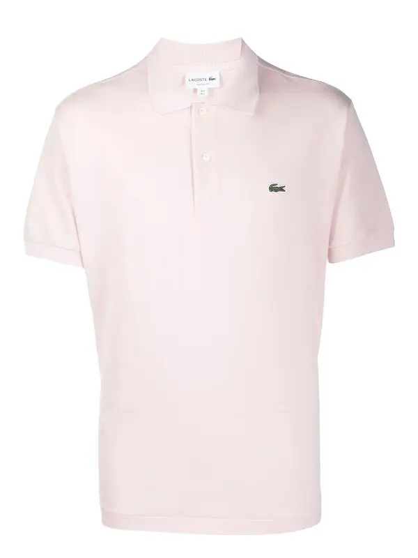 Lacoste Embroidered Logo Polo Shirt - Pink
