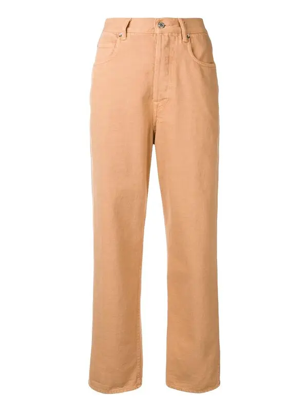 GOLDEN GOOSE Straight Leg Trousers - Brown