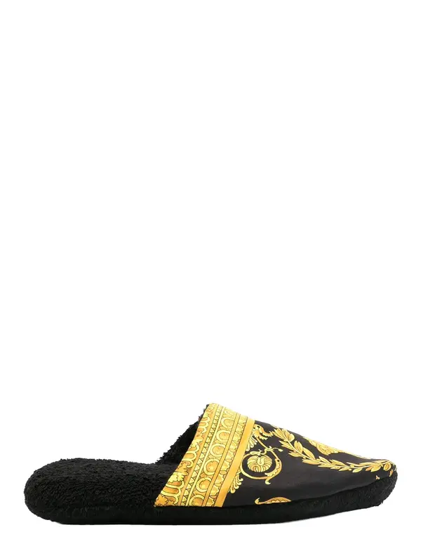 Versace I Love Baroque Slippers - Black