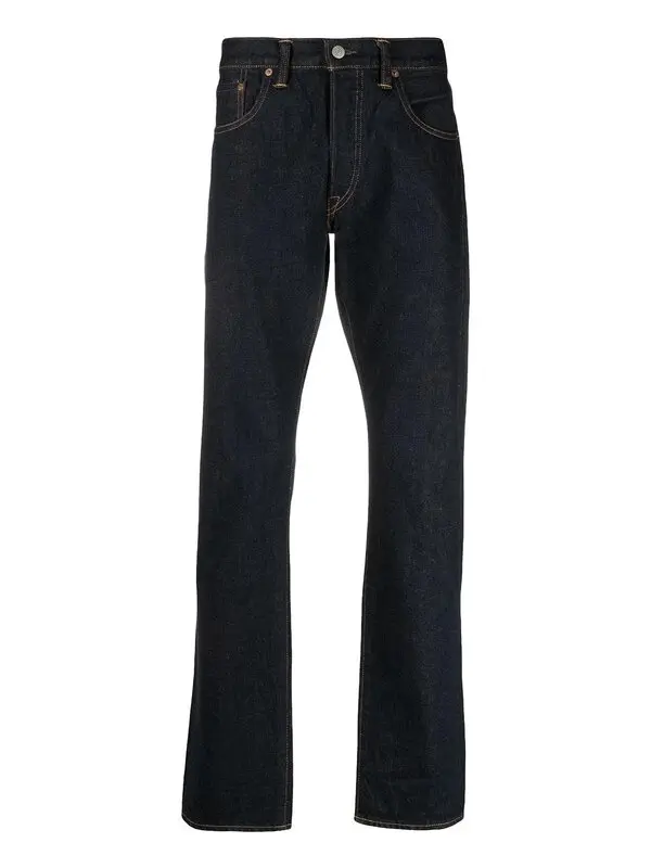 Ralph Lauren Raw Indigo Denim Jeans - Blue