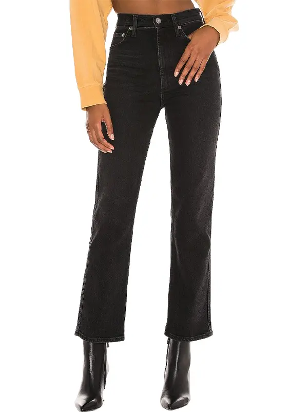 AGOLDE Pinch Waist High Rise Kick Flare Jeans - Panoramic