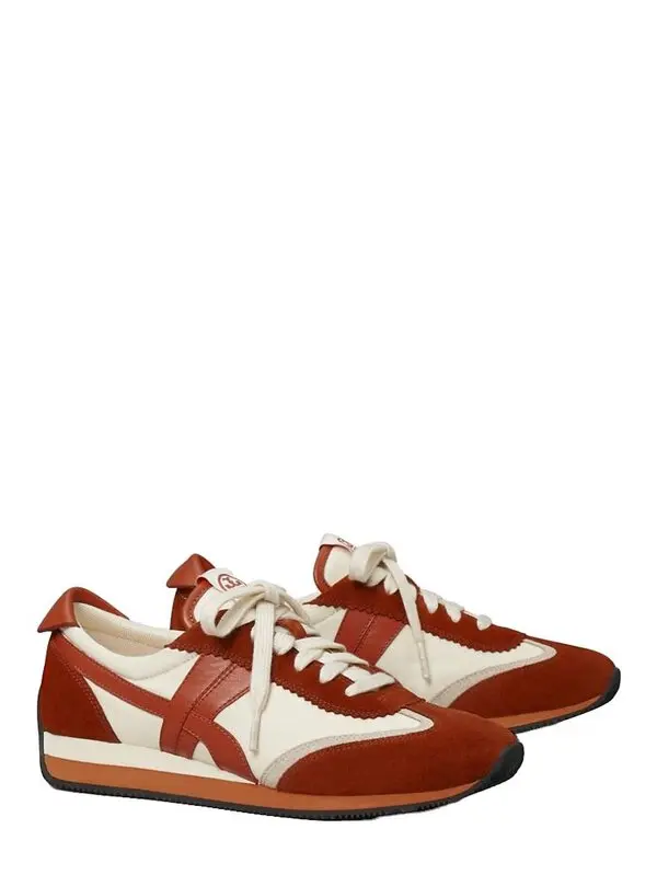 Tory Burch Hank Sneakers - New Ivory/red