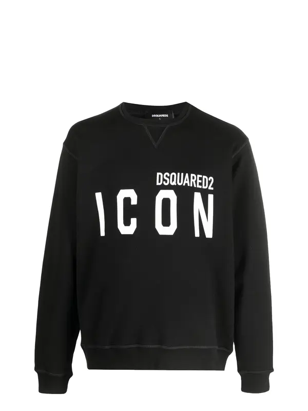 Dsquared2 Icon Crew Neck Sweatshirt - Black