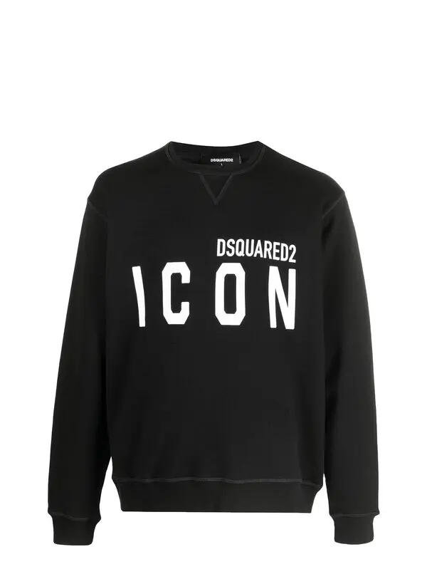 Dsquared2 Icon Crew Neck Sweatshirt - Black