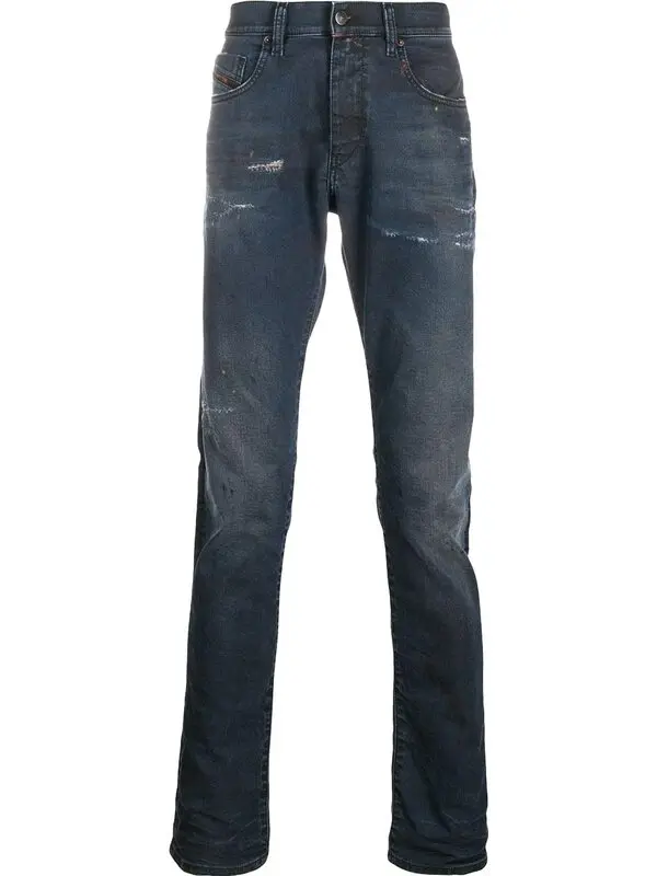 DIESEL® D-strukt Slim Fit Jeans - Blue