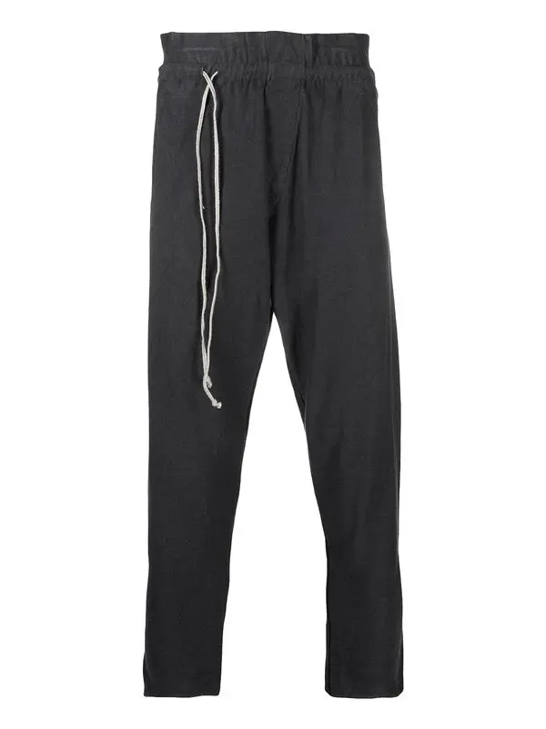 DANIEL ANDRESEN Cropped Track Pants - Grey