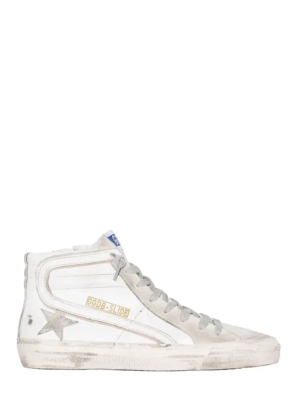 Golden Goose Slide High-top Sneakers - White