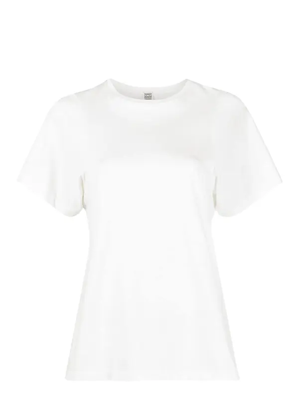 TOTEME Short Sleeved T-shirt - White